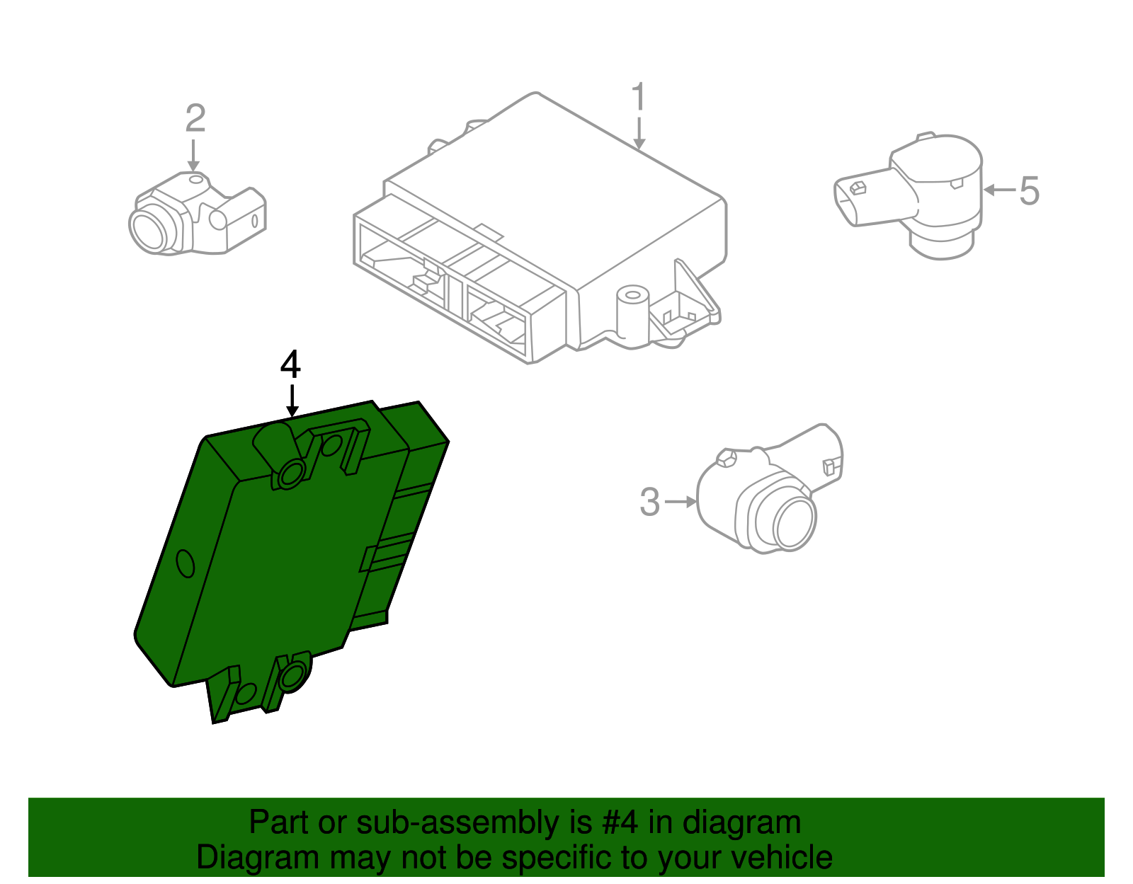 2014-2020 Land Rover Control Module LR117298 | OEM Euro Parts