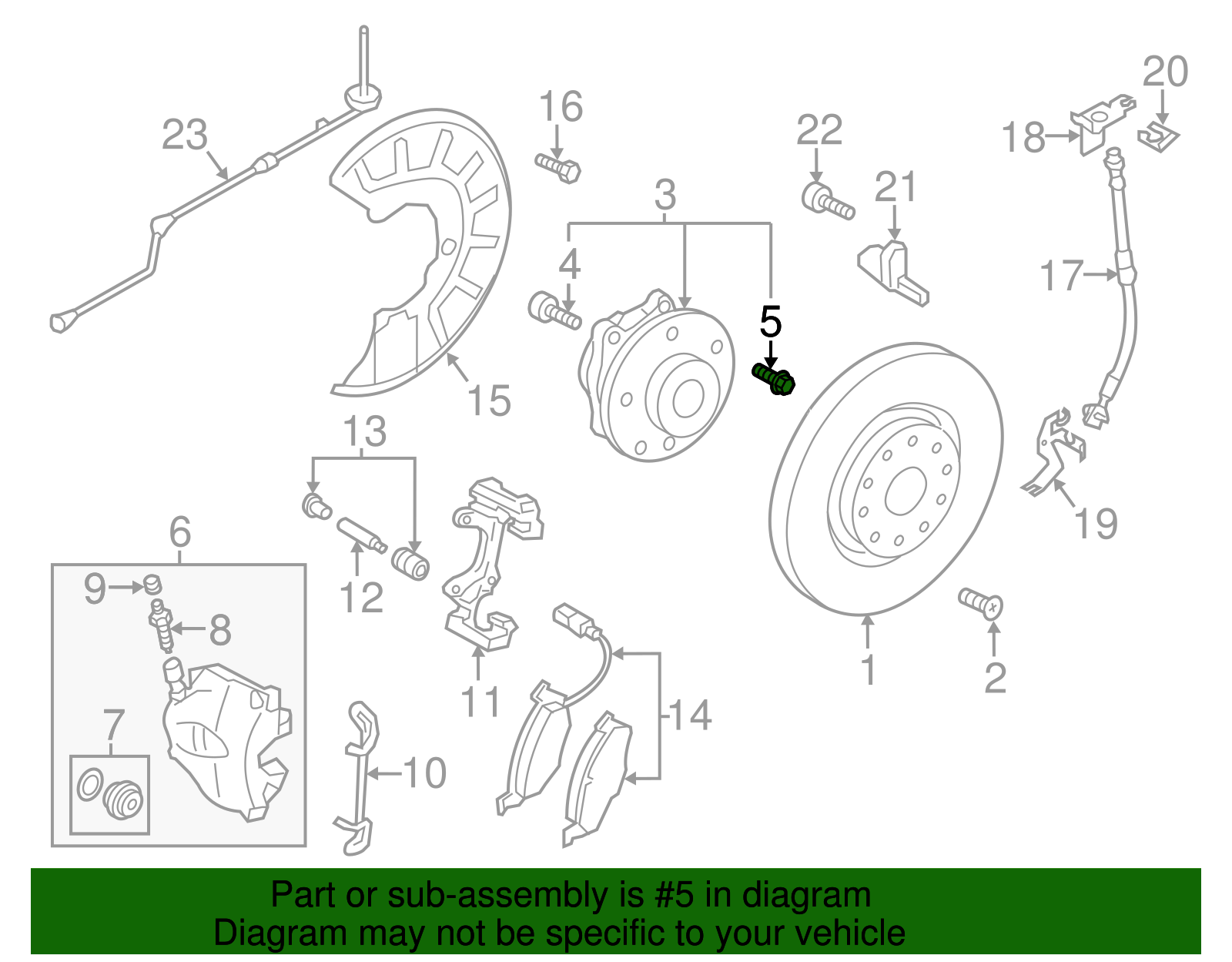 2005-2025 Volkswagen Axle Bolt WHT-005-437-A | OEM Parts Online