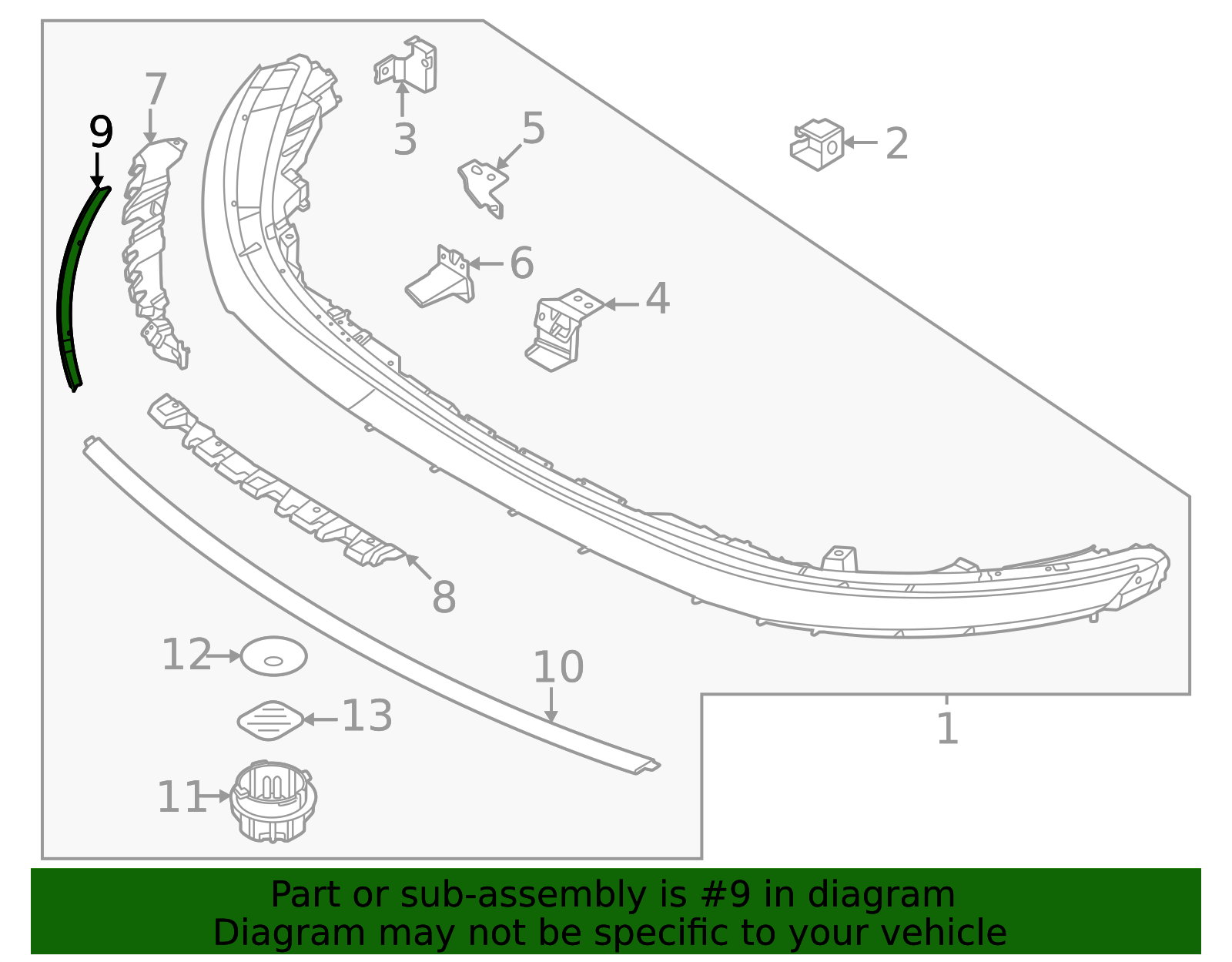 2024-2025 Hyundai Sonata Strip 92182-L1500 | MotorMotor