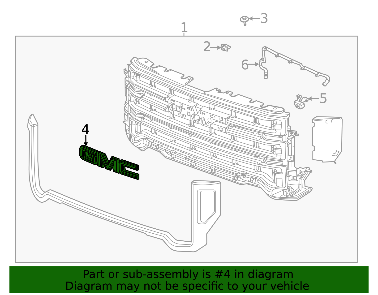87815663 - 2019-2025 GMC - Nameplate | Partners Chevy
