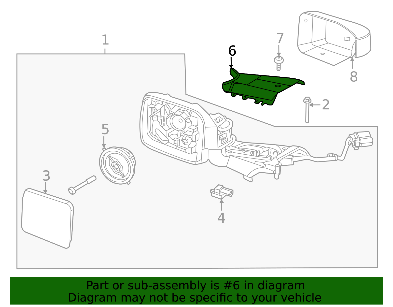 2021-2025 Ford Bronco Top Cover M2DZ-17A703-A | OEM Parts Online