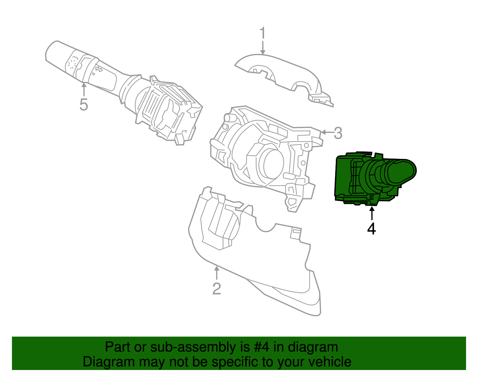 35256-TV0-A11 - Wiper Switch 2014-2025 Honda | Honda Parts Online