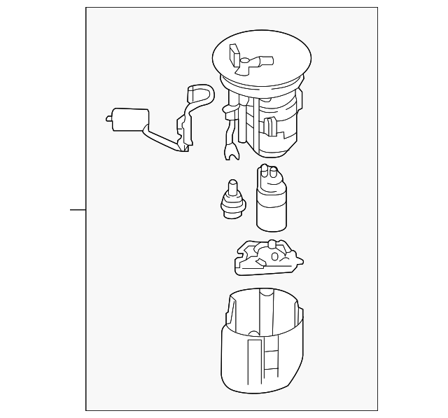 2016-2021 Mazda CX-3 Fuel Pump Assembly PELK-13-35XA | RealMazdaParts.com