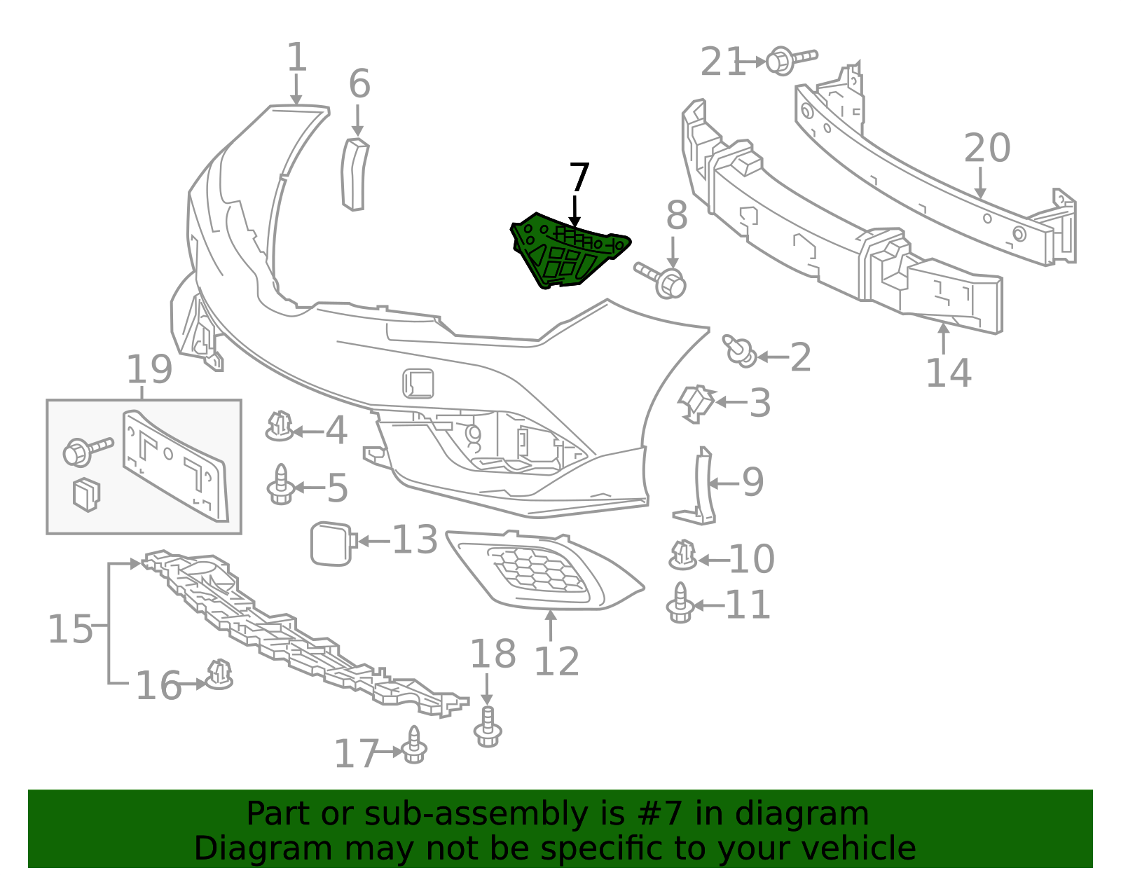 5253512130 - Side Retainer 2016-2018 Toyota | Norm Reeves Toyota Dallas ...