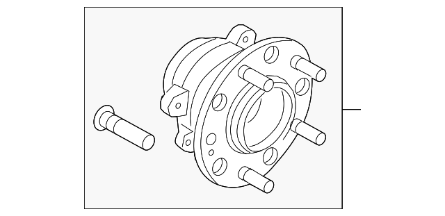 2016-2022 Kia Hub & Bearing 52730-C1100 | OEM Parts Online