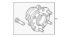 52730-C1100 - Hub & Bearing 2016-2022 Kia | Kia.Parts Store