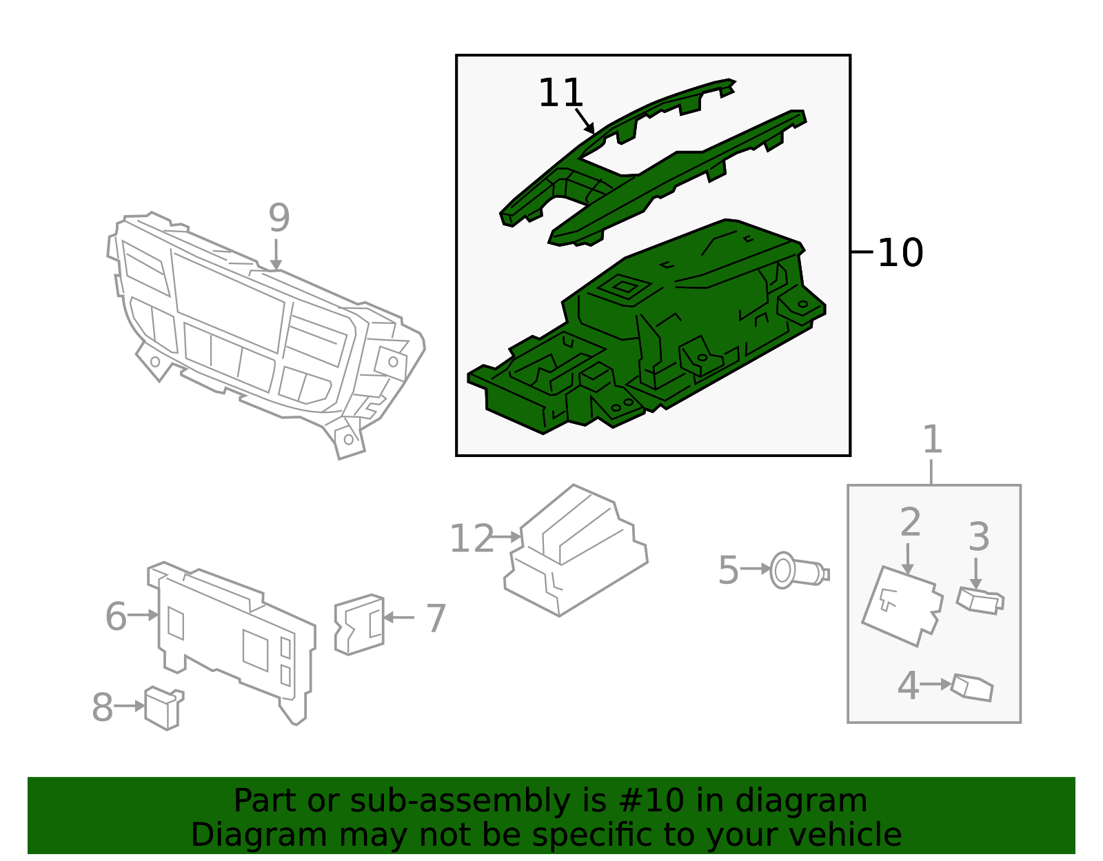 OEM 2016-2023 Honda Gear Shift Assembly 54100-TG7-A56ZA | Honda ...
