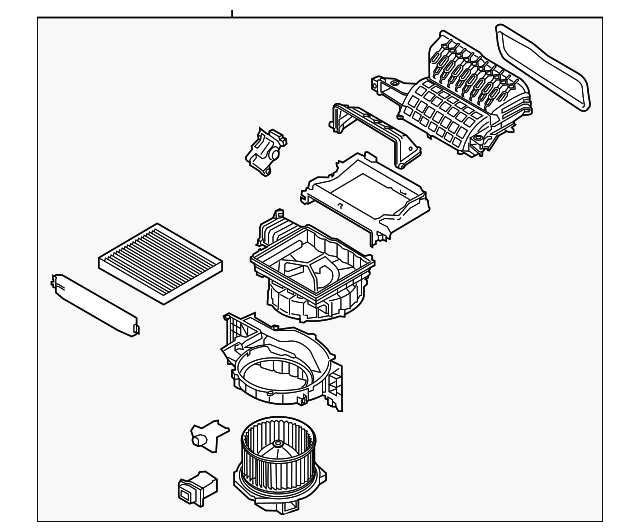 2021-2023 Kia Seltos Blower Motor 97113-Q5000 | Kia OEM Parts Outlet