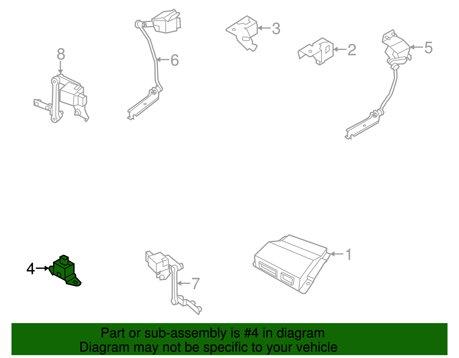 31264467 - Accelerometer - 2007-2018 Volvo | Volvo OEM Parts Direct