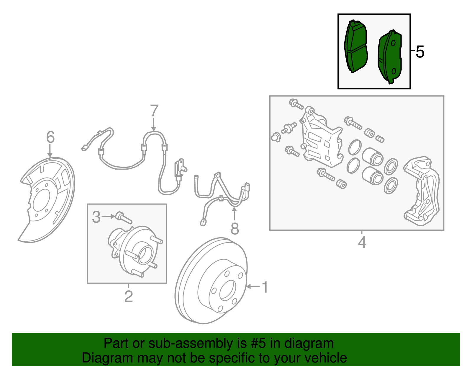 D1060-1NC1B - Pad Kit - Disc Brake 2002-2019 Infiniti | Official ...