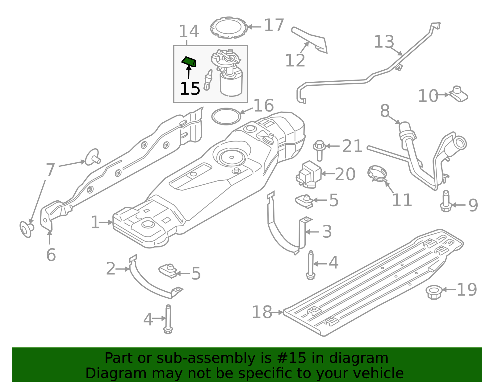 Accurate Fuel Tank Sending Unit - OEM Quality Sensing | AutoNation Parts