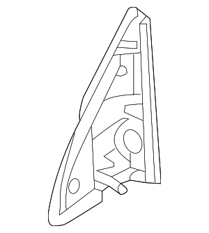 80293-3BA2A - 2012-2015 Nissan Versa - Corner Cover | Anicra Nissan Parts