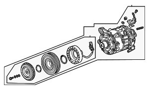 84488491 - 2020-2025 Cadillac CT5 - Air Conditioning Compressor ...