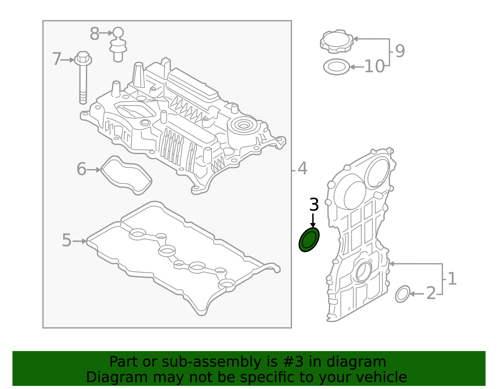 2006-2025 Hyundai Rear Main Seal 21443-2G000 | OEM Parts Online