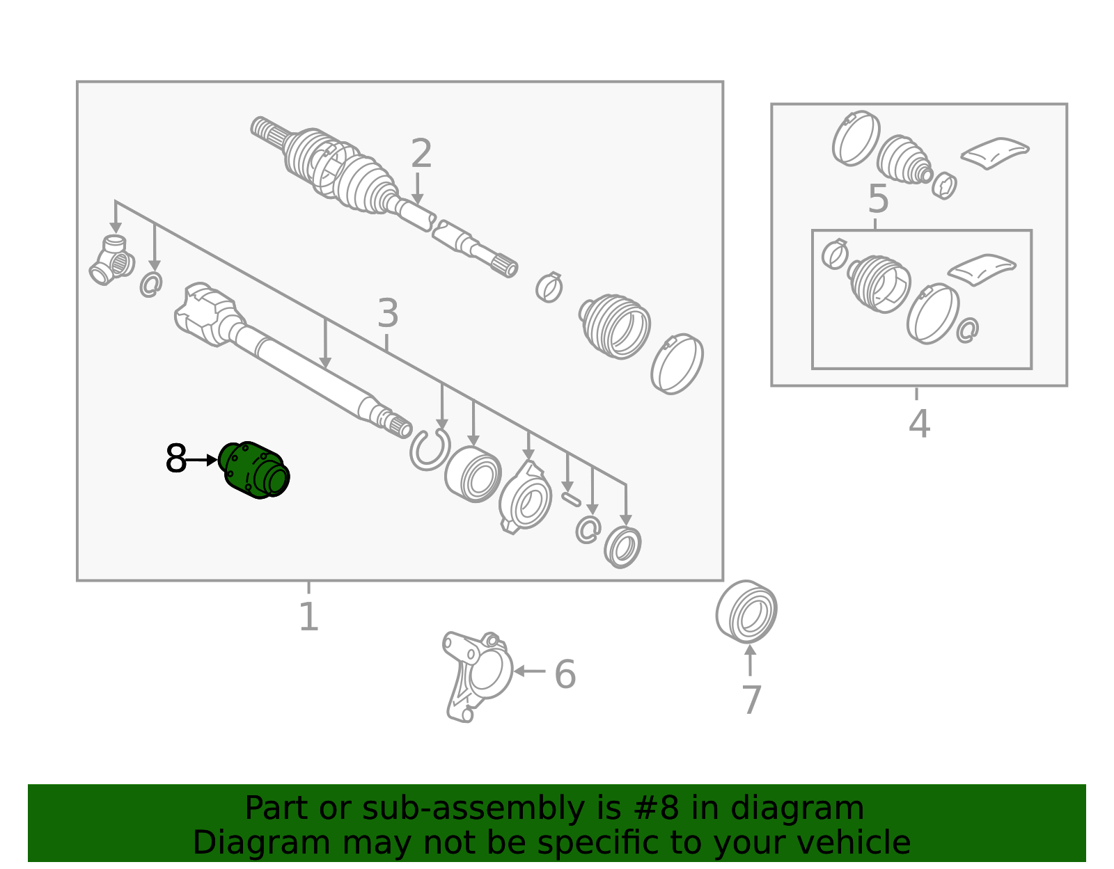 2018-2024 Toyota Damper 43474-42030 | Toyota Parts Center