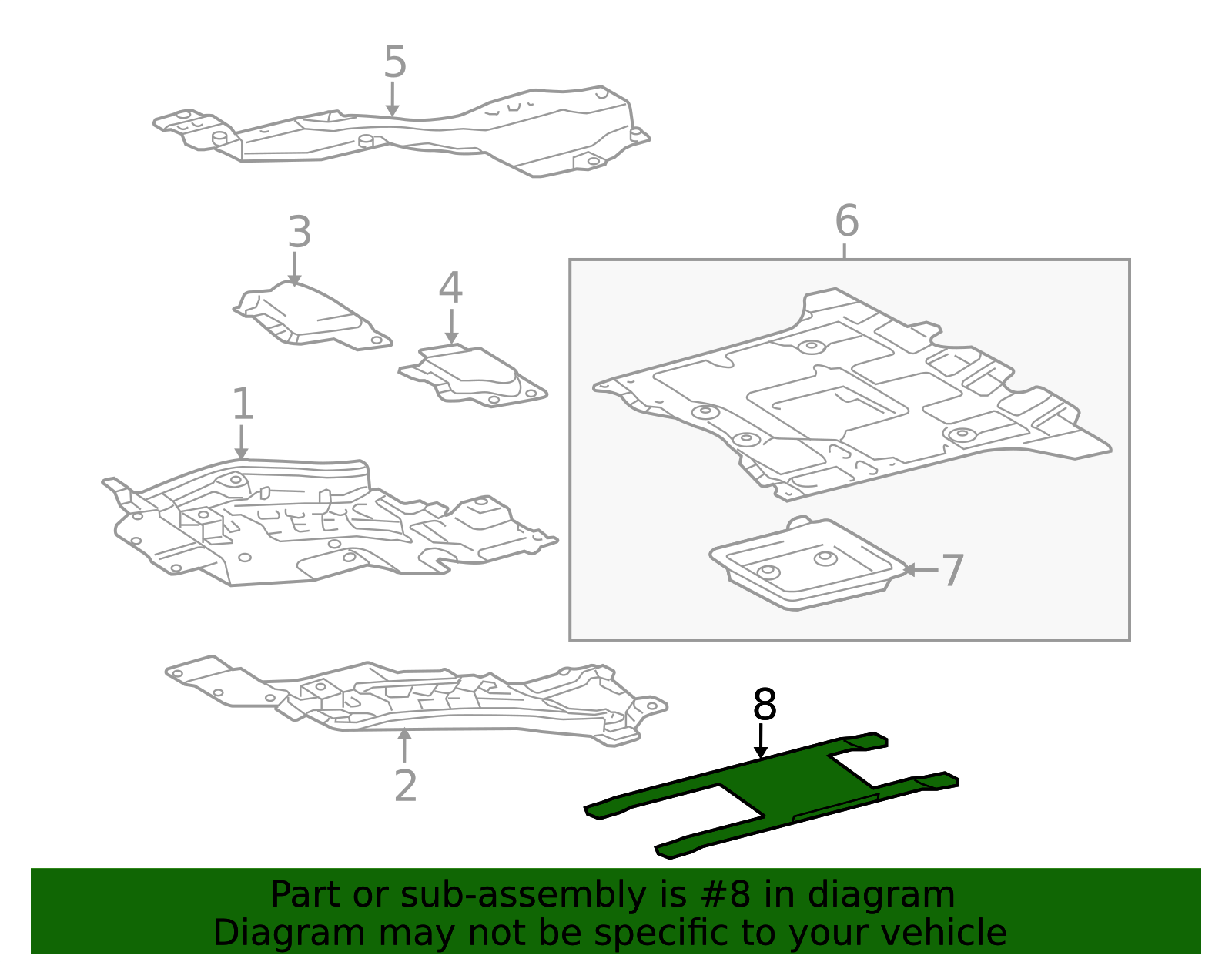 51440-60080 - High-Quality Protector for 2008-2021 Lexus LX570 ...