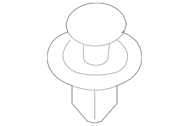 2007-2025 Nissan Door Trim Panel Clip 01553-30001 | GetOEMParts.com