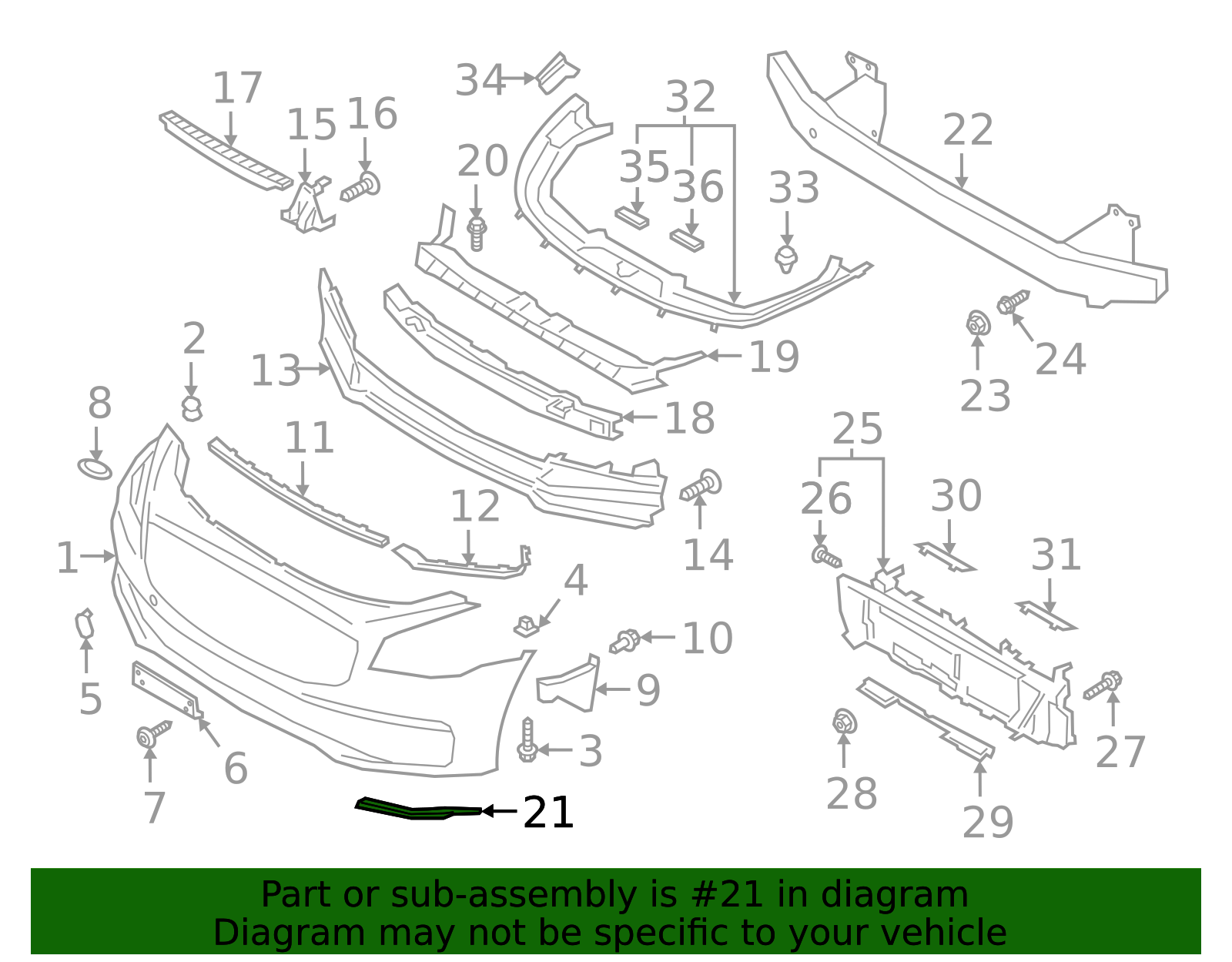 86555-J6000 - Lower Bracket 2019-2020 Kia K900 | Kia.Parts Store