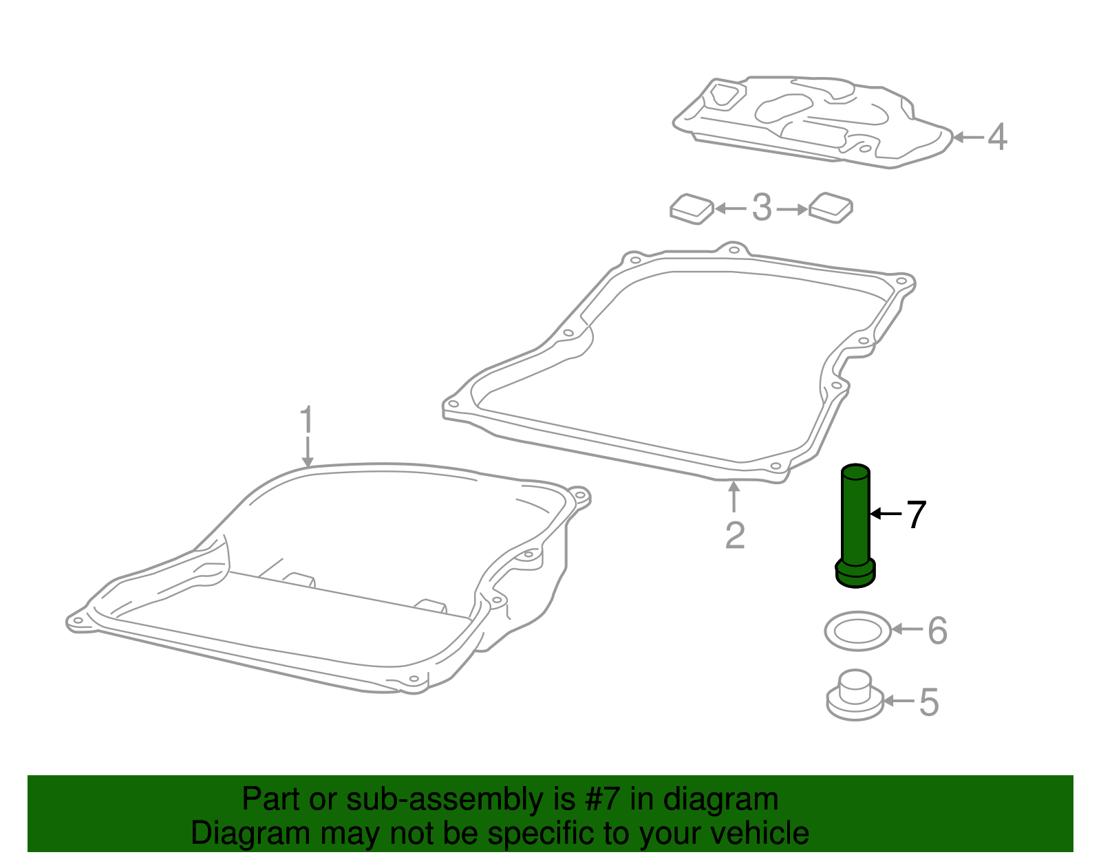 2014-2022 Volkswagen Drain Plug Pipe 09G-321-363-H | vwpartscenter
