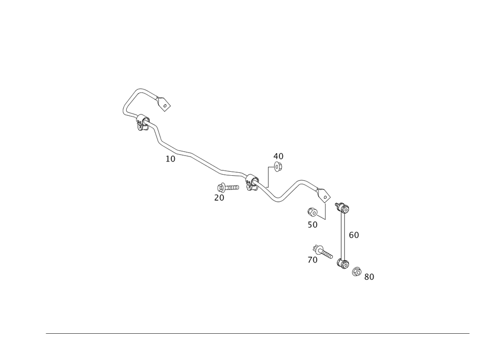 1994-2012 Mercedes-Benz Rod 211-320-33-89 | Mercedes-Benz Parts