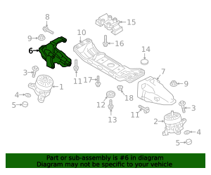 Hyundai Engine Mount Bracket - Secure Powertrain Support - Part #21825 ...