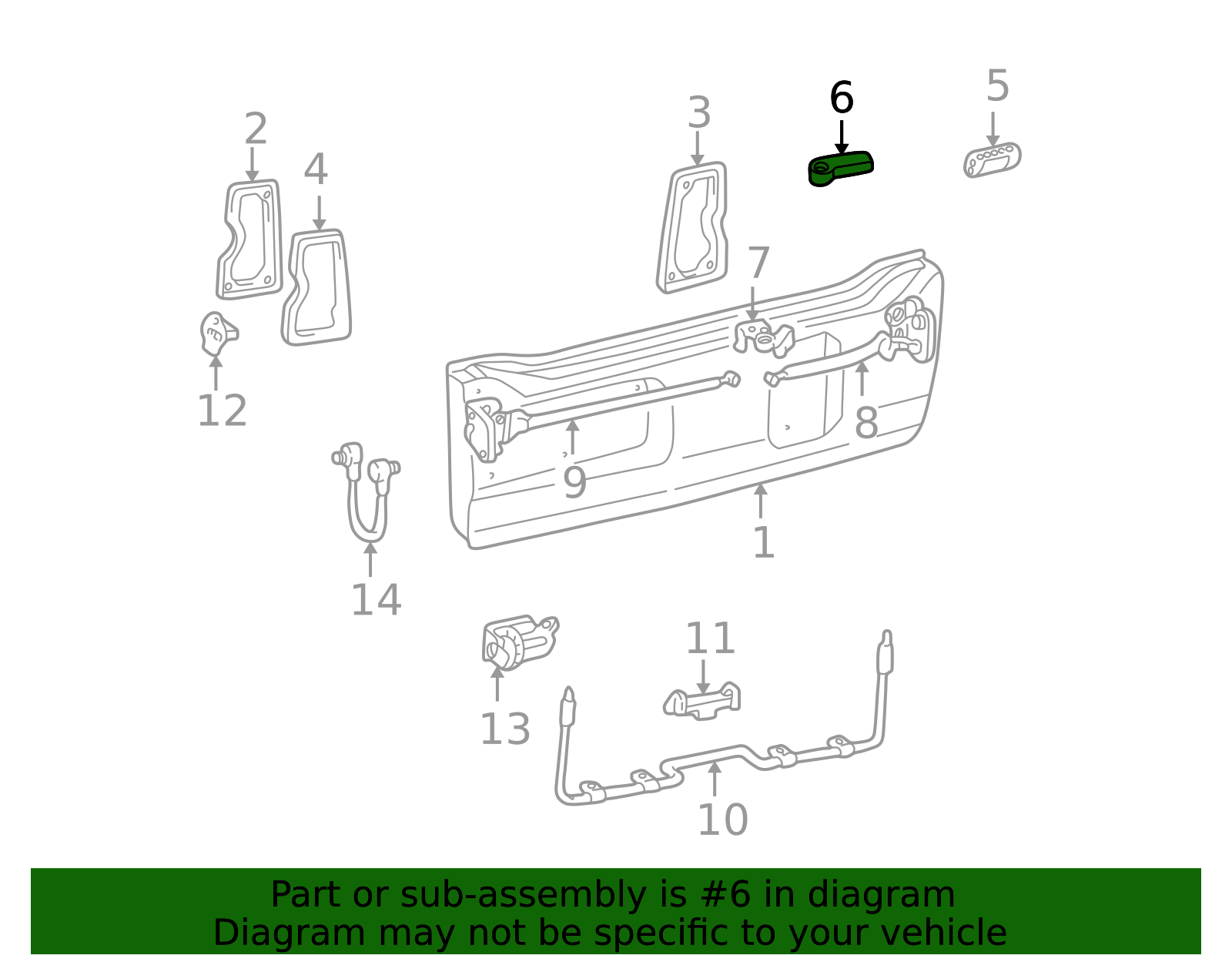 1991-2004 Toyota Land Cruiser 1991-2004 Toyota Land Cruiser - Liftgate ...