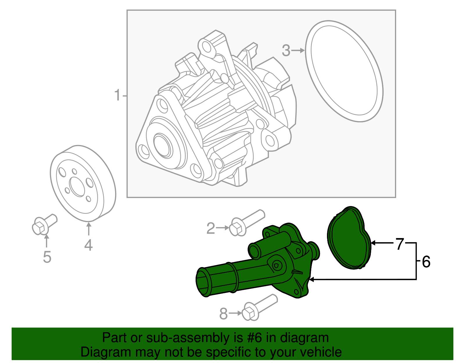 FR3Z-8575-A - Thermostat Unit 2015-2023 Ford | Ford Parts Direct