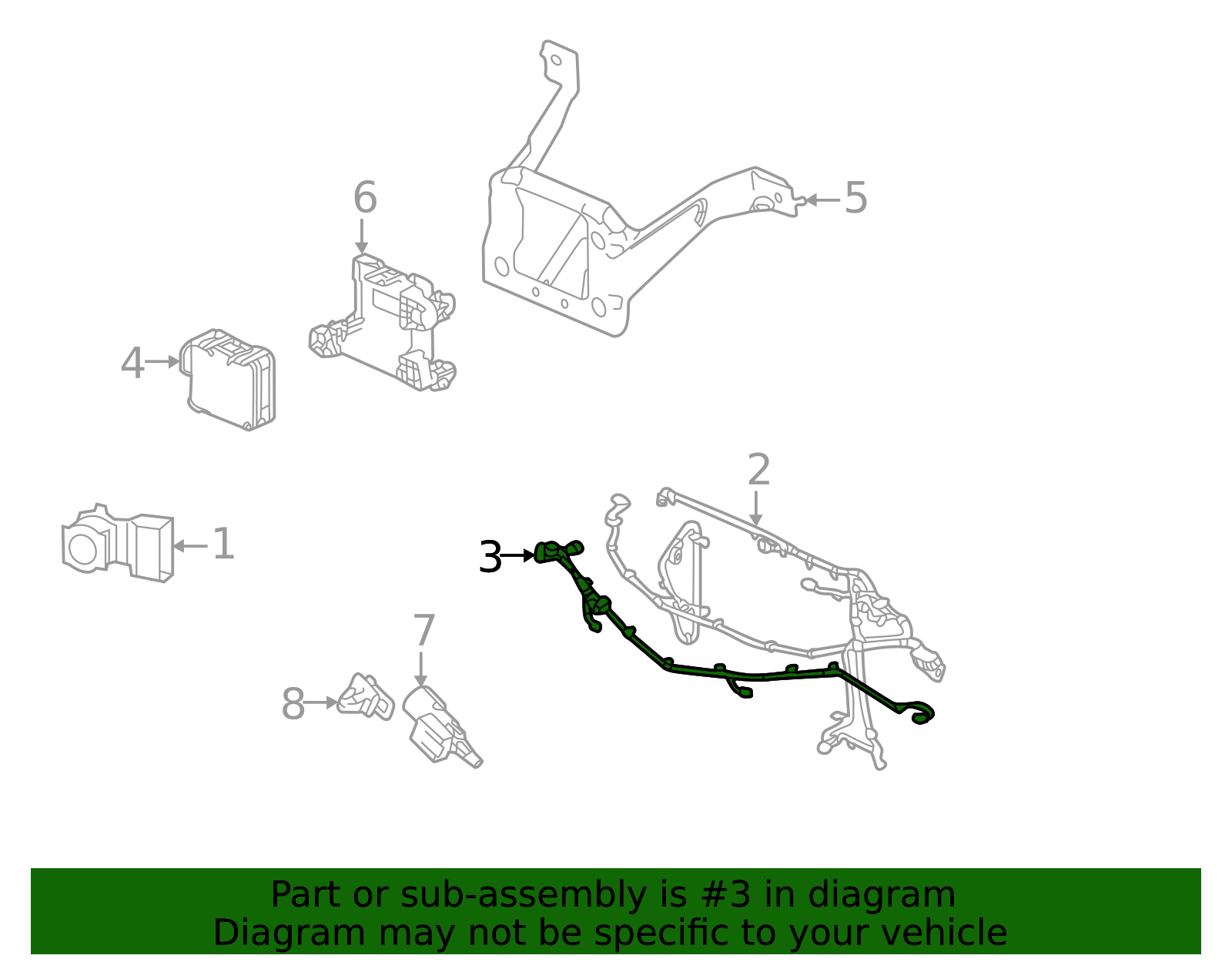 32121-TYB-A10 - Acura Harness 2022-2024 Acura MDX | Performance Auto Parts