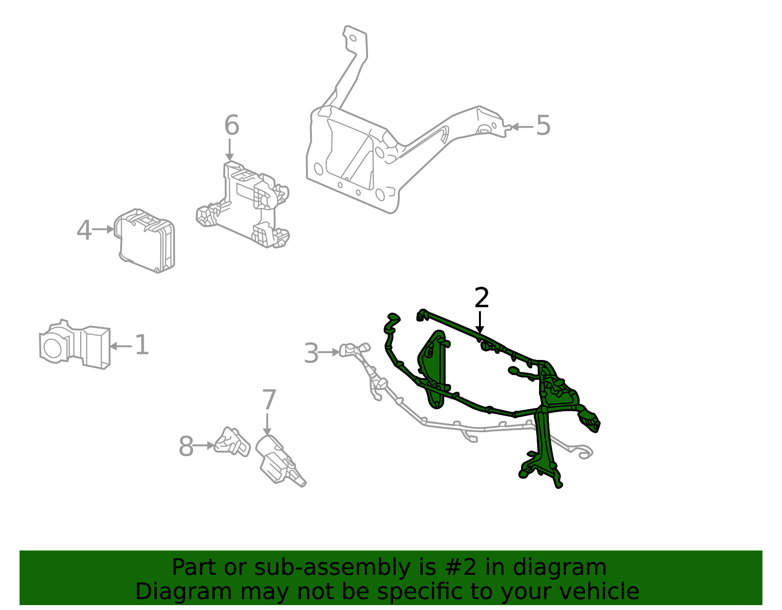 32130-TYB-A00 - Acura Harness 2022-2024 Acura MDX | Performance Auto Parts
