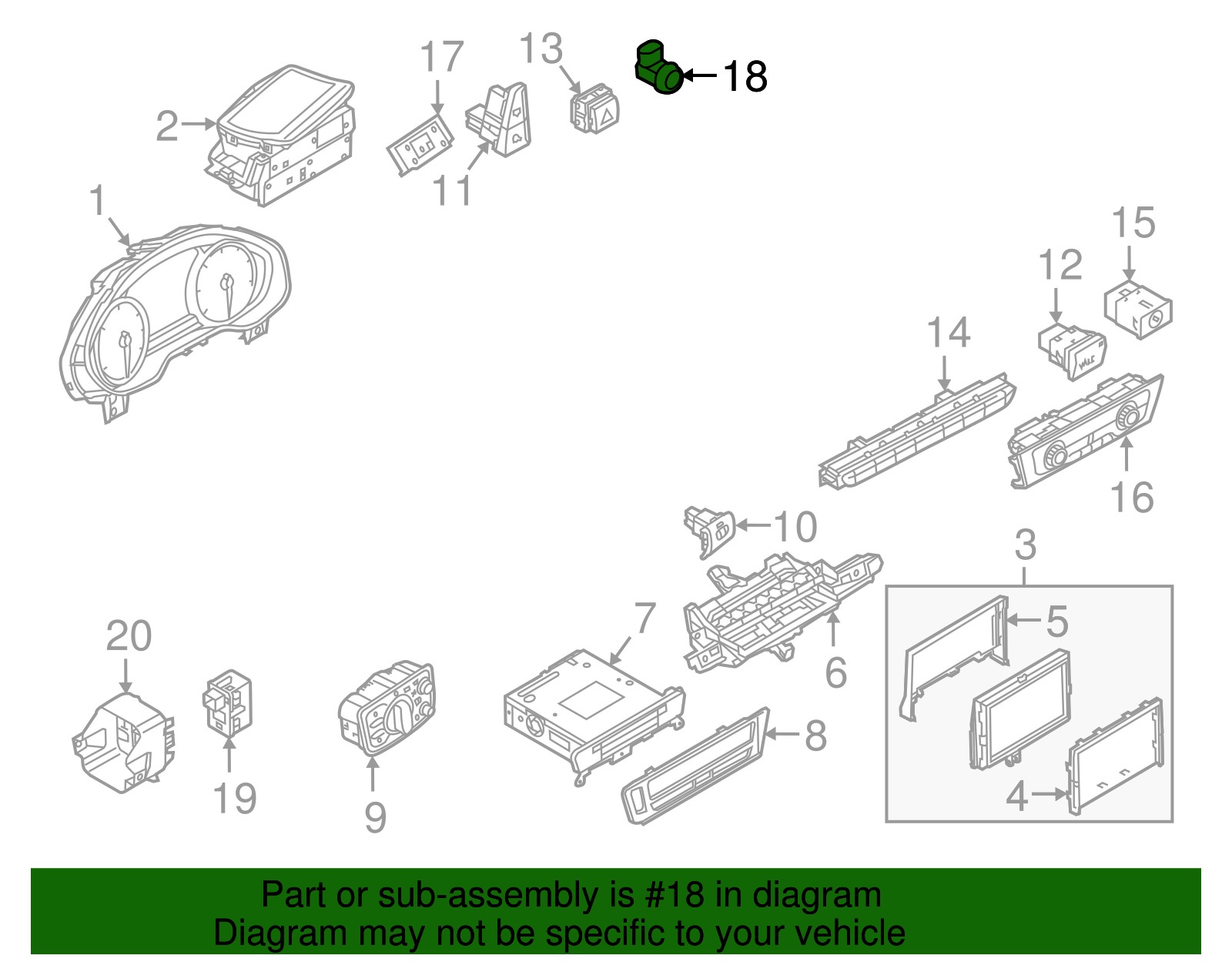 4H0-907-658-D - Air Quality Sens 2011-2024 Audi | Audi OEM Parts Guy