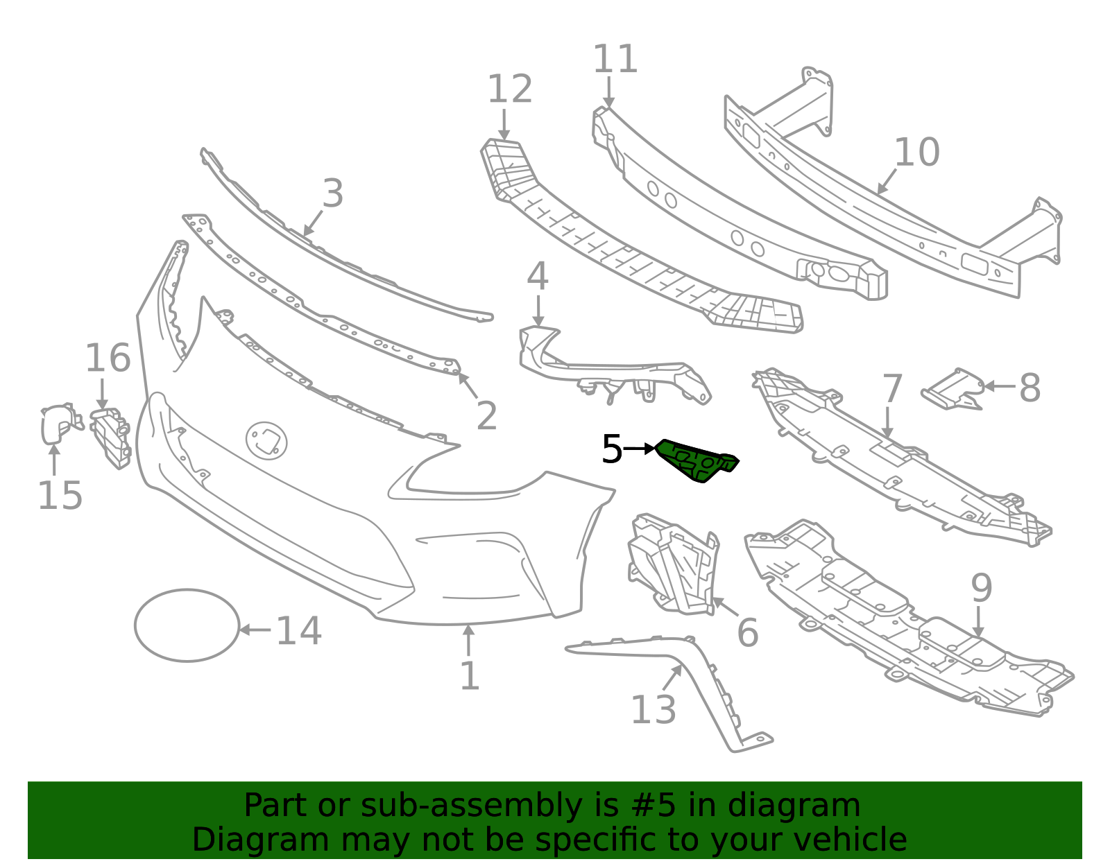 SU003-10937 - 2022-2024 Toyota GR86 - Side Bracket | Nucar Toyota Parts