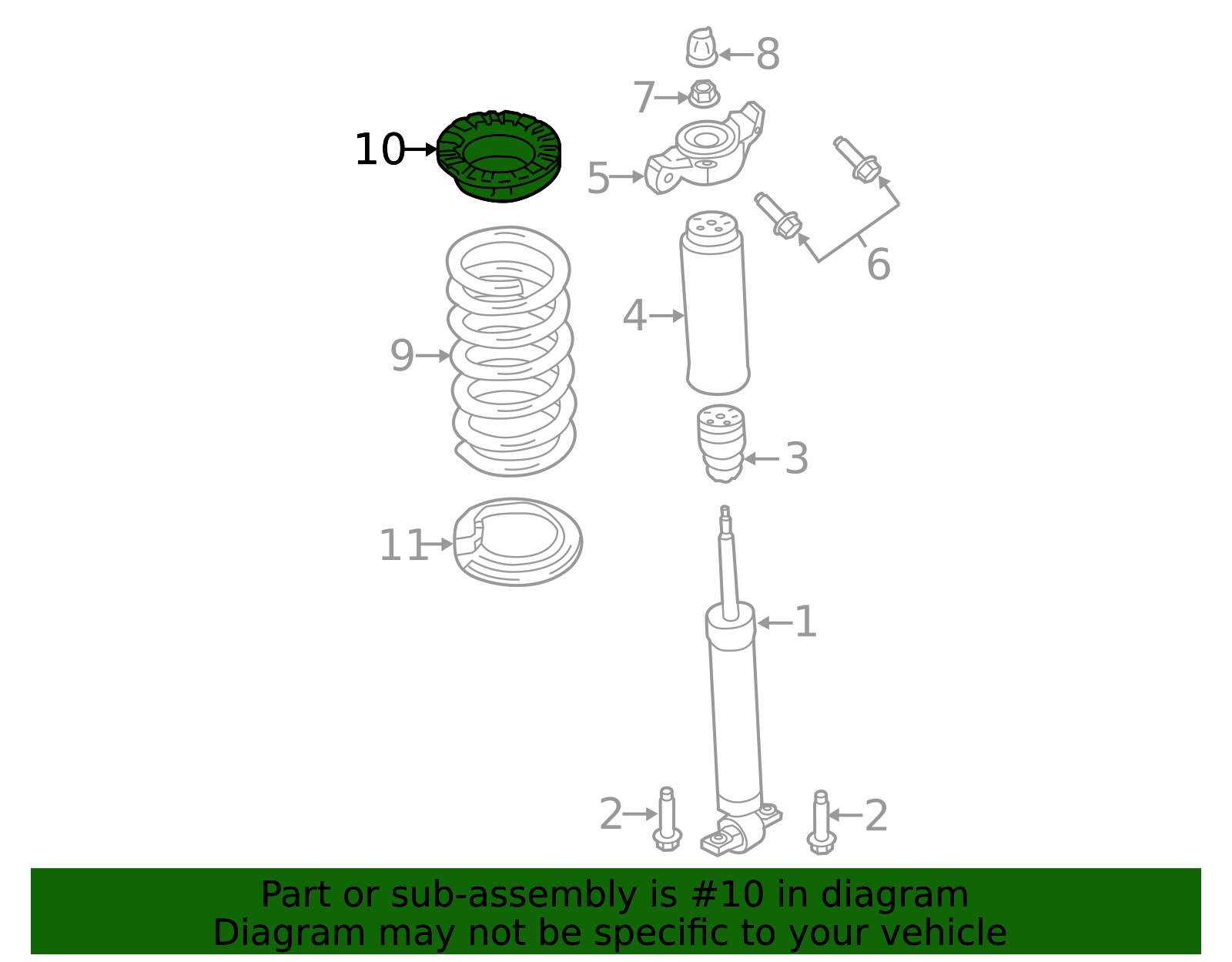 2018-2023 Ford Mustang Upper Insulator JR3Z-5586-A | Awesome Parts Ford