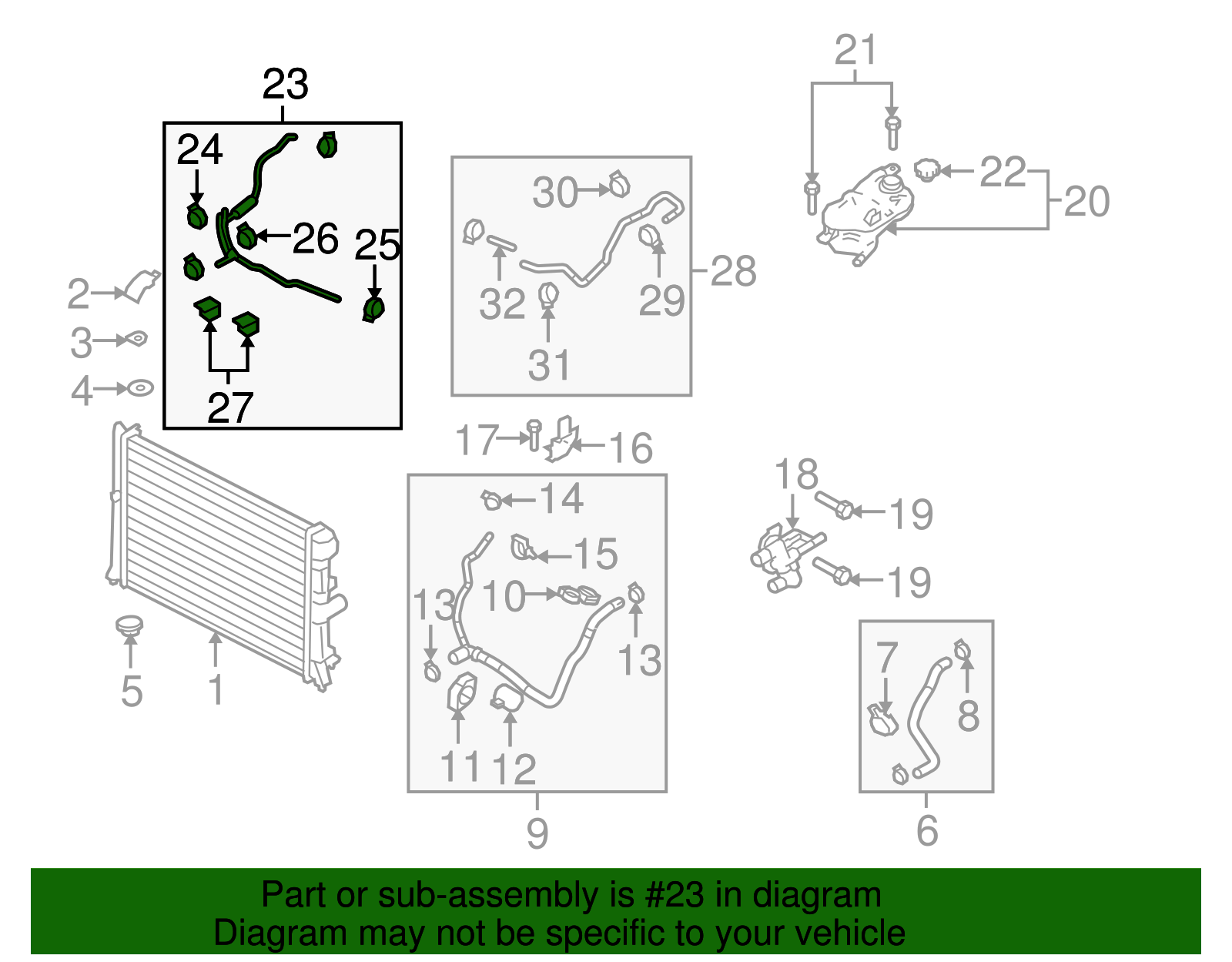 L518-15-38XE - Reservoir Hose - 2009-2010 Mazda 6 | Mazda OEM Parts Outlet