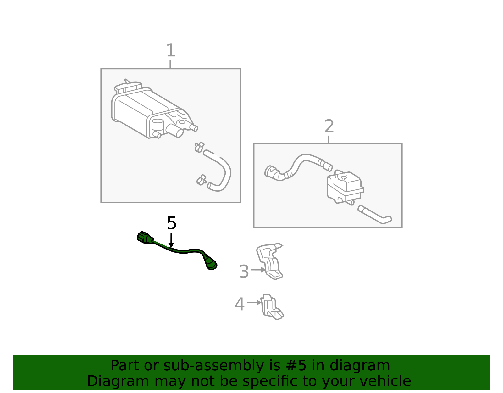 2005 Toyota Avalon Oxygen Sensor 89465-07060 | MotorMotor