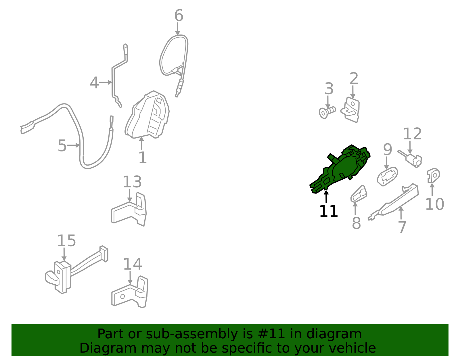 51-21-7-193-263 - Handle Base - 2008-2018 BMW | BMW Parts Exchange