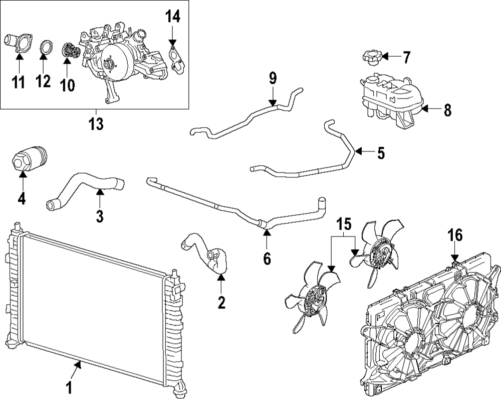 2019 GM Fan & Motor 85600146 GM | GMPartsDirect.com