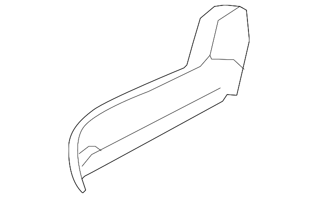 2013-2024 Nissan Outer Finish Panel 87330-3TA0A | My Nissan Part