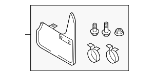 5NL-075-101 - High-Quality Mud Flap Kit for AutoNation Parts