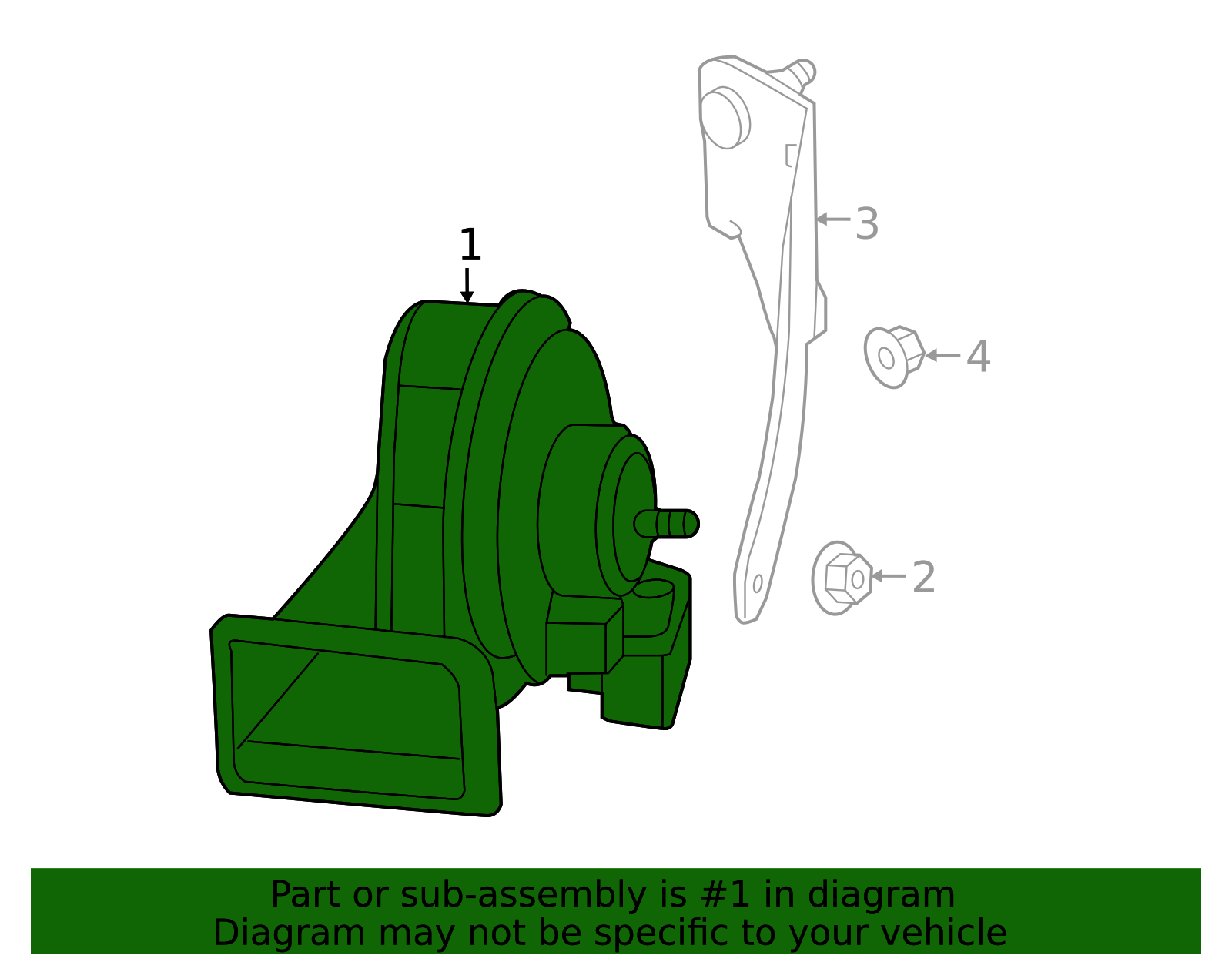 8W0-951-221 - High-Quality Horn for 1984-2025 Audi | AutoNation Parts