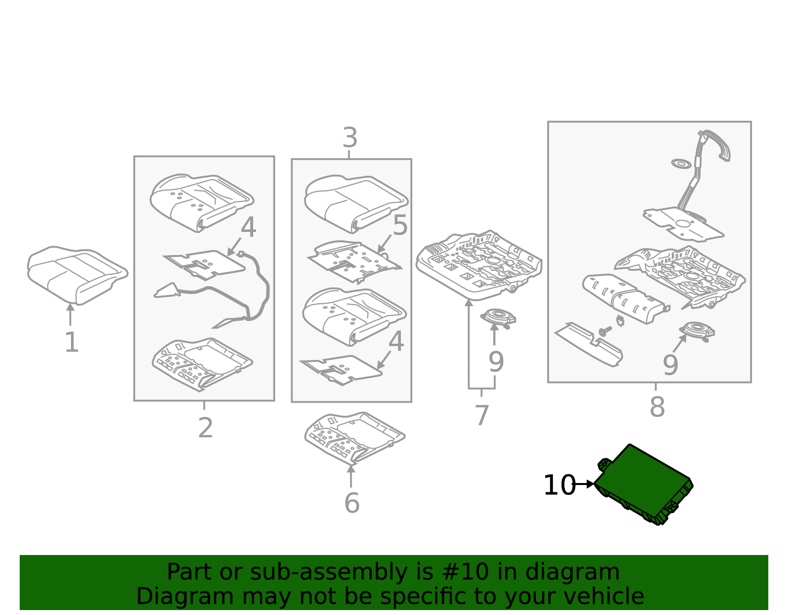 2020-2025 Lincoln | Memory Module | LU5Z-14C708-J | Walls' Ford Parts