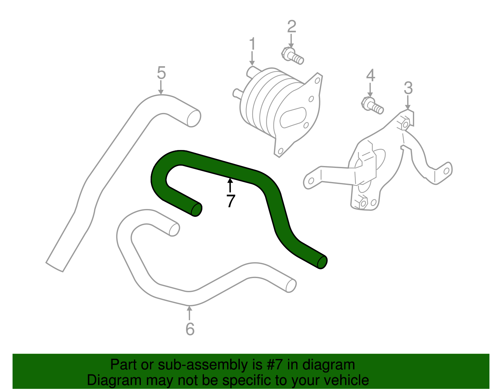 99079AA110 - Hose 2014-2018 Subaru Forester | Subaru Parts Exchange