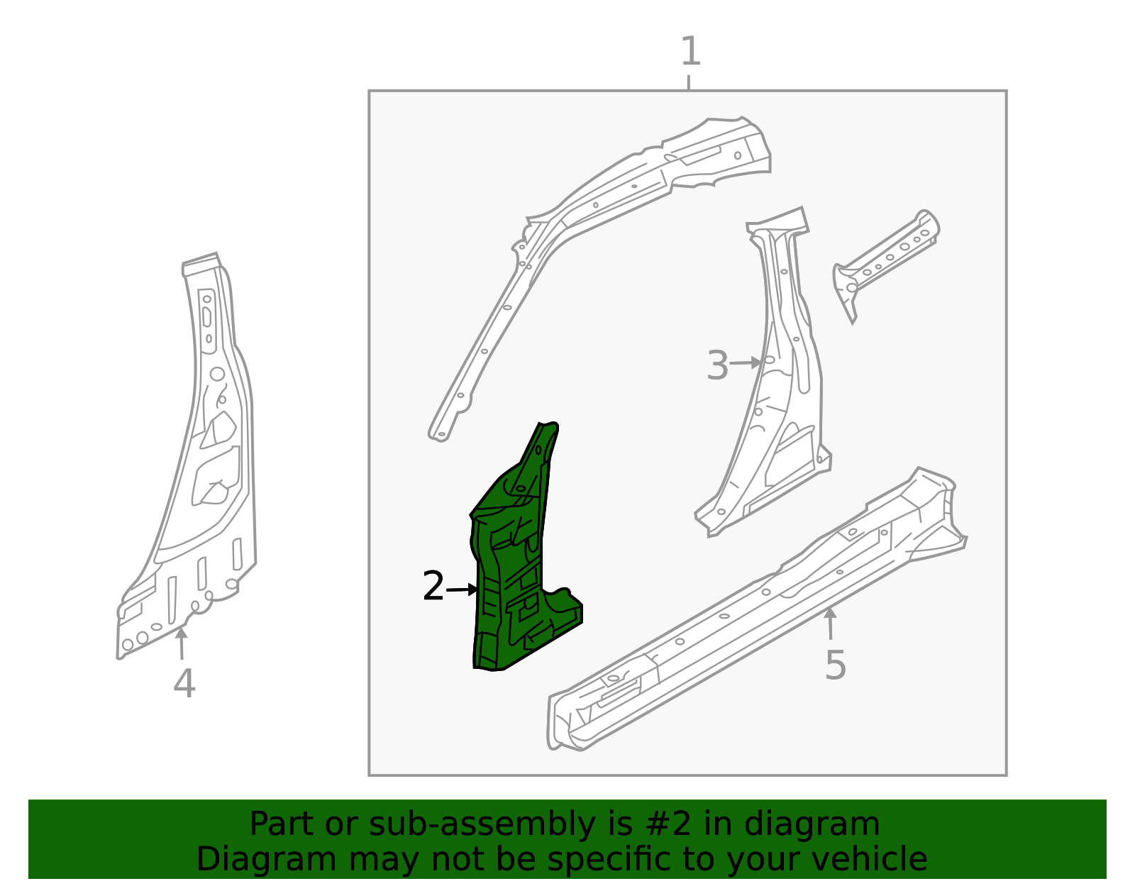 76260-6AV0A - Hinge Pillar 2017-2024 Nissan GT-R | Official Nissan ...