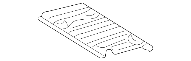 Genuine Toyota Heat Shield part# 58327-02170 for 2009-2013 Toyota ...