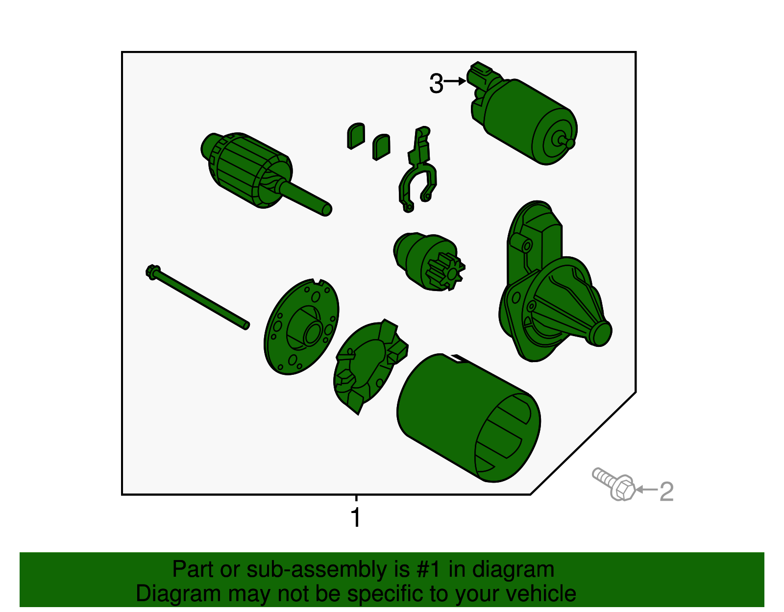 2012-2013 Hyundai Starter 36100-2B100 | OEM Parts Online