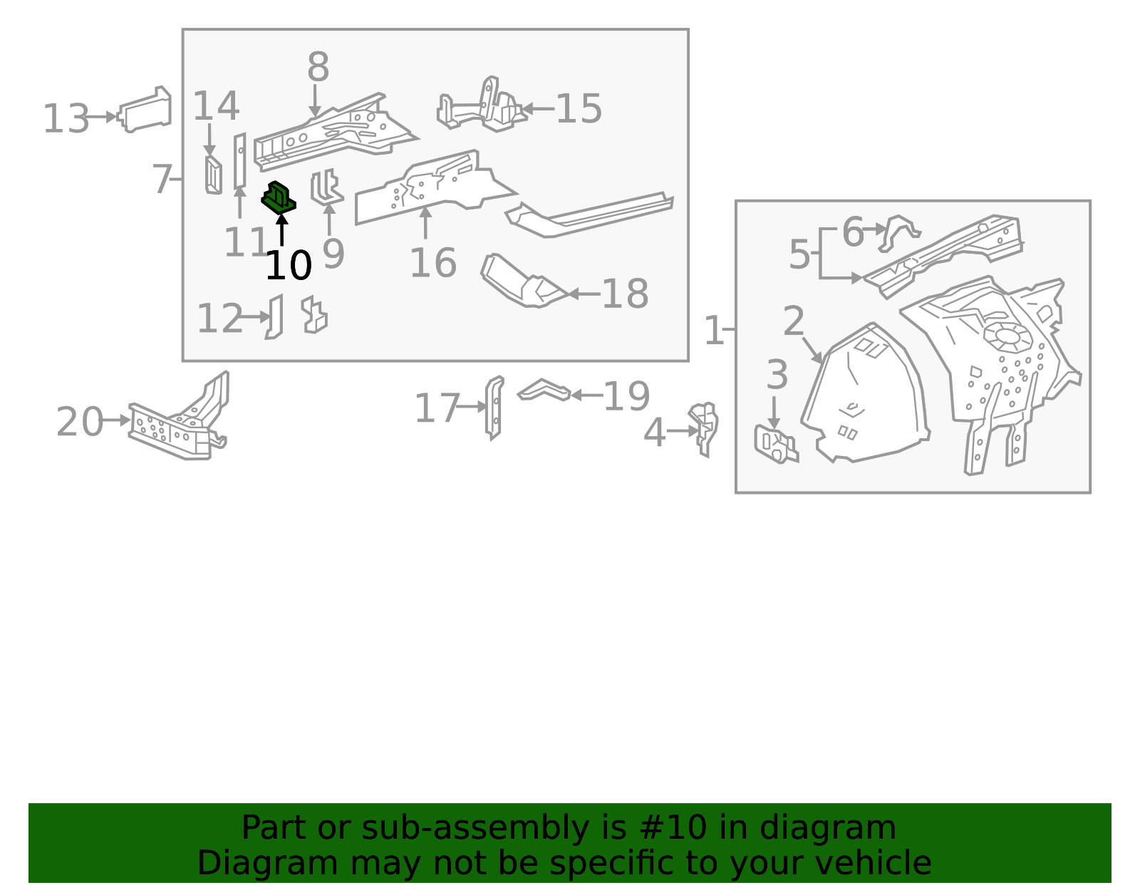2006-2025 Lexus Bracket 57032-30010 | OEM Parts Online
