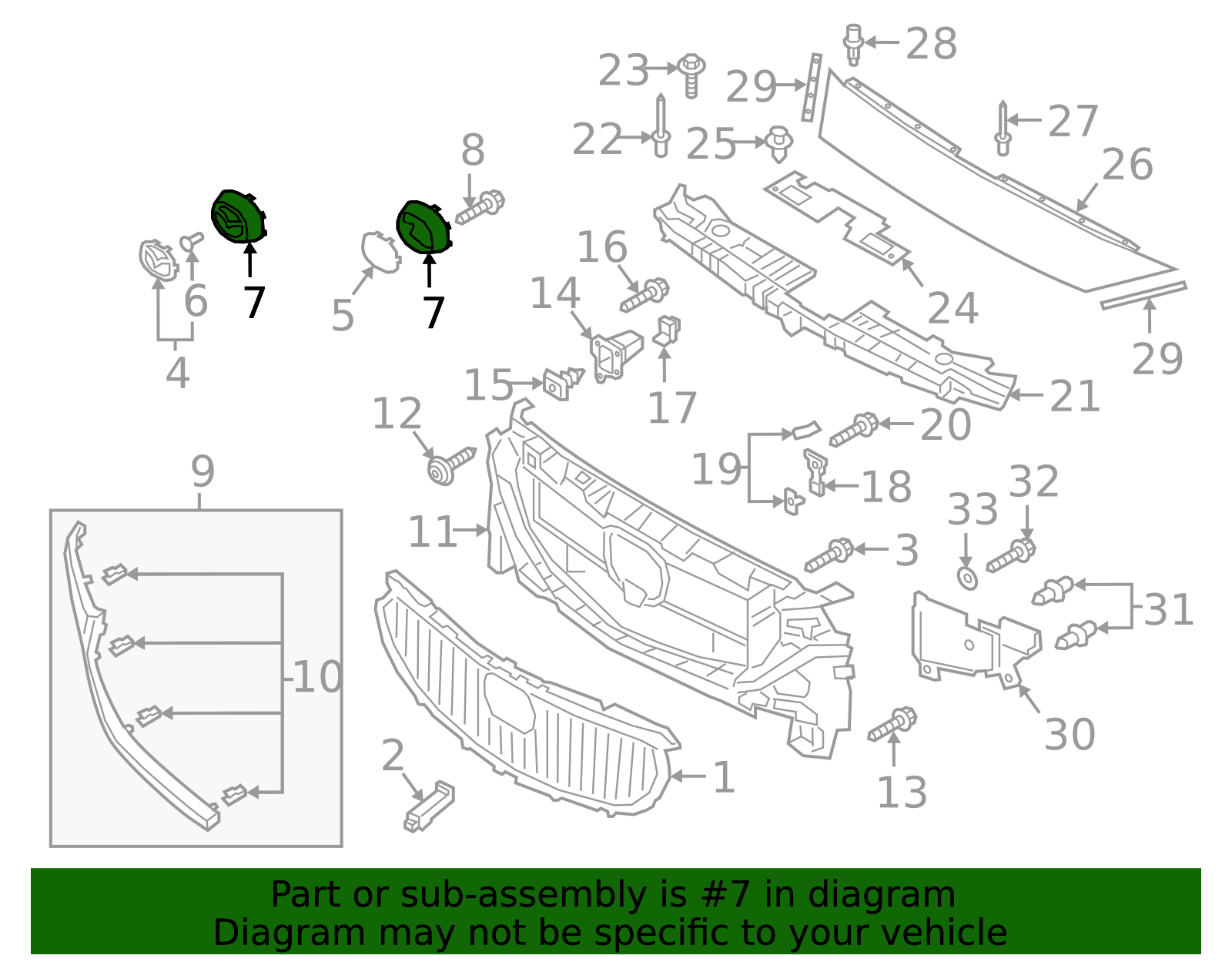 GBEF-50-716 - Holder 2018-2021 Mazda 6 | Florida Mazda Parts