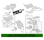 2016-2025 GM Intake Manifold Gasket (1 Each) 12648665 GM ...