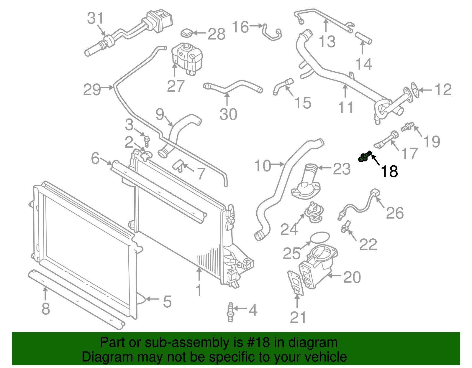 1984-2004 Volvo Drain Valve 966723 | OEM Euro Parts