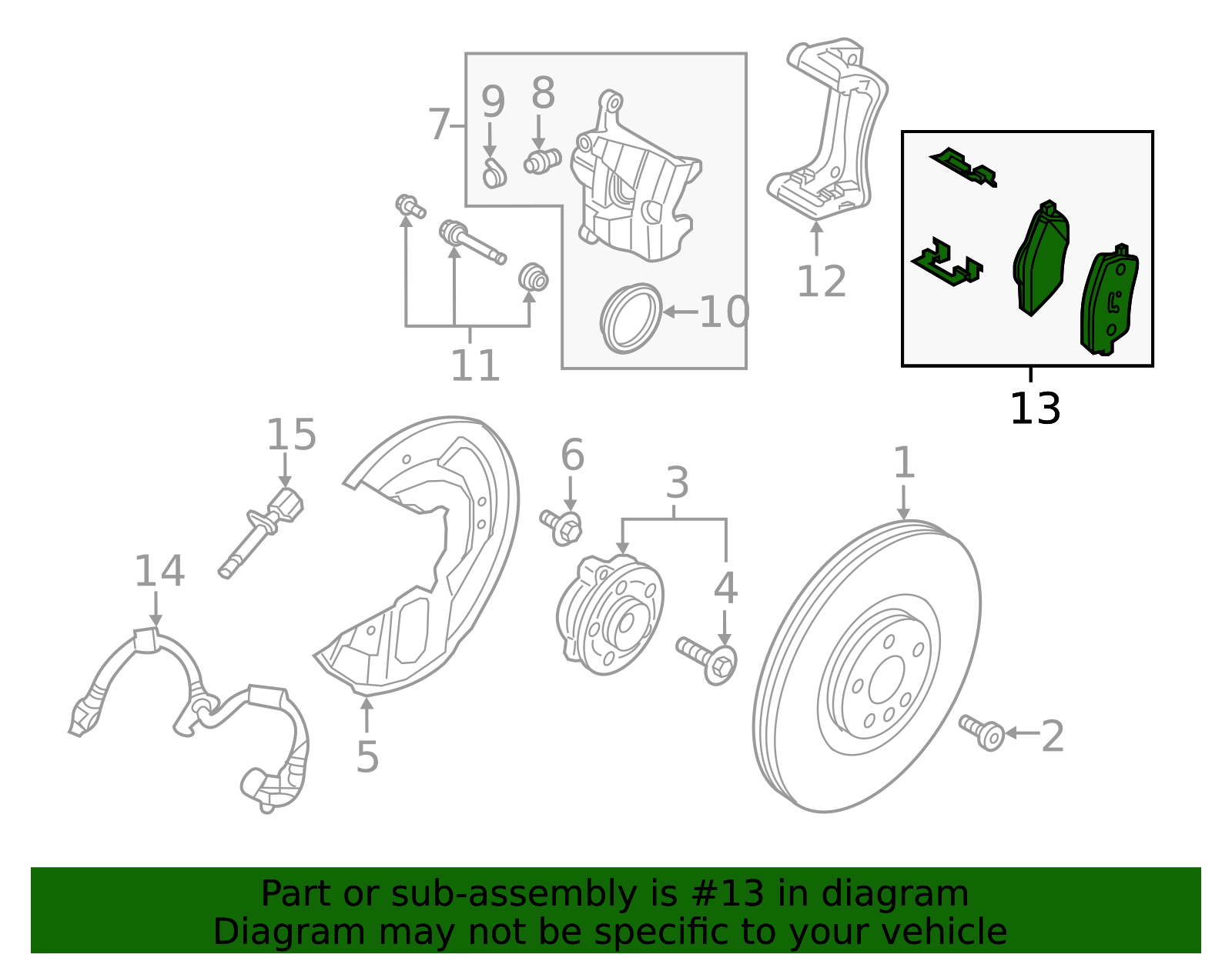 31471407 - Brake Pads - 2019 2020 Volvo XC40 | Volvo OEM Parts Direct
