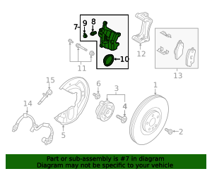 Disc Brake Caliper - Clamp Down with Factory Confidence | AutoNation Parts